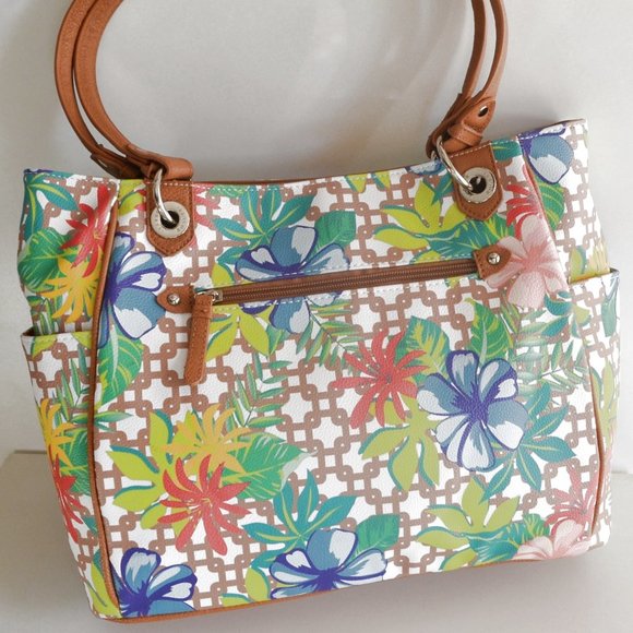 Rosetti | Bags | Tropical Oasis Floral Tote Bag By Rosetti Nwt | Poshmark